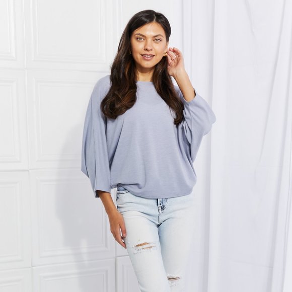 ANDREE BY UNIT | Tops | Andree By Unit Full Size Needless To Say Dolman ...